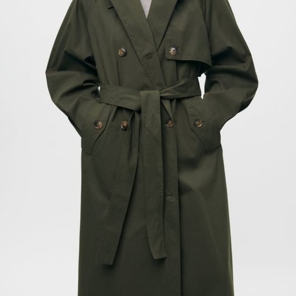Zara | Jackets & Coats | Nwt Zara Water Repellent Trench Zw Collection S M | Poshmark
